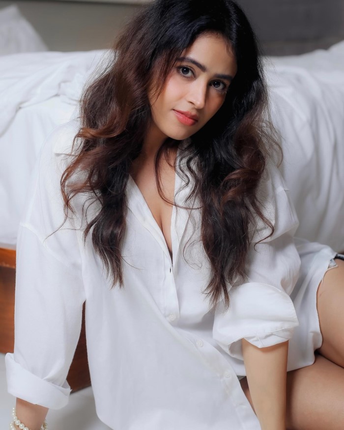 Shobhita Rana’s Latest Photoshoot – Stunning Elegance In A White Shirt ...