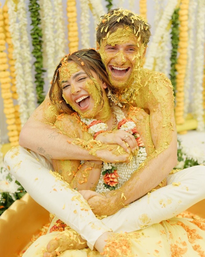 Unseen Pictures From Aaliyah Kashyap And Shane Gregoire's Haldi ...