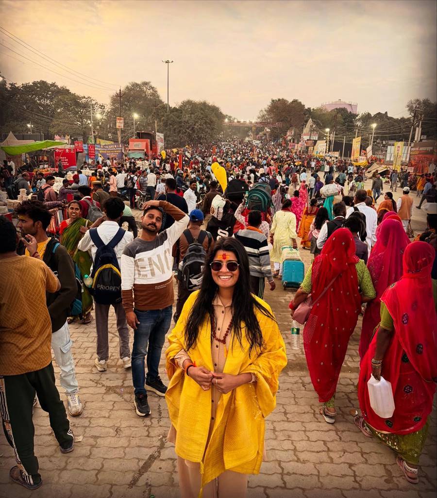 വിവാദങ്ങള്‍ക്കിടെ അമൃത സുരേഷ് കുംഭ മേളയില്‍; പോസ്റ്റ് വൈറലാകുന്നു ...