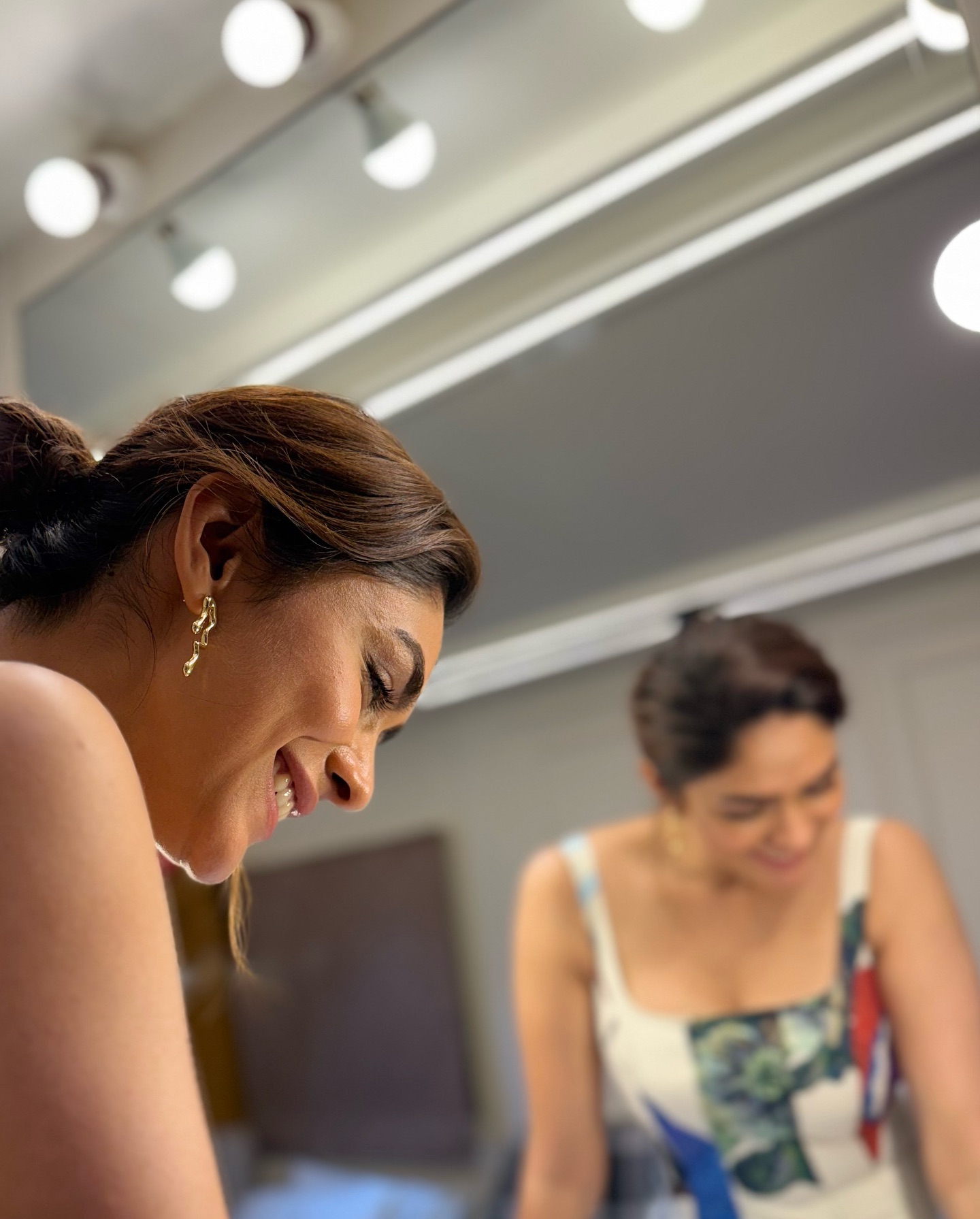 Actress Mrunal Thakur Dazzles In A Stunning Backless Floral Dress ...