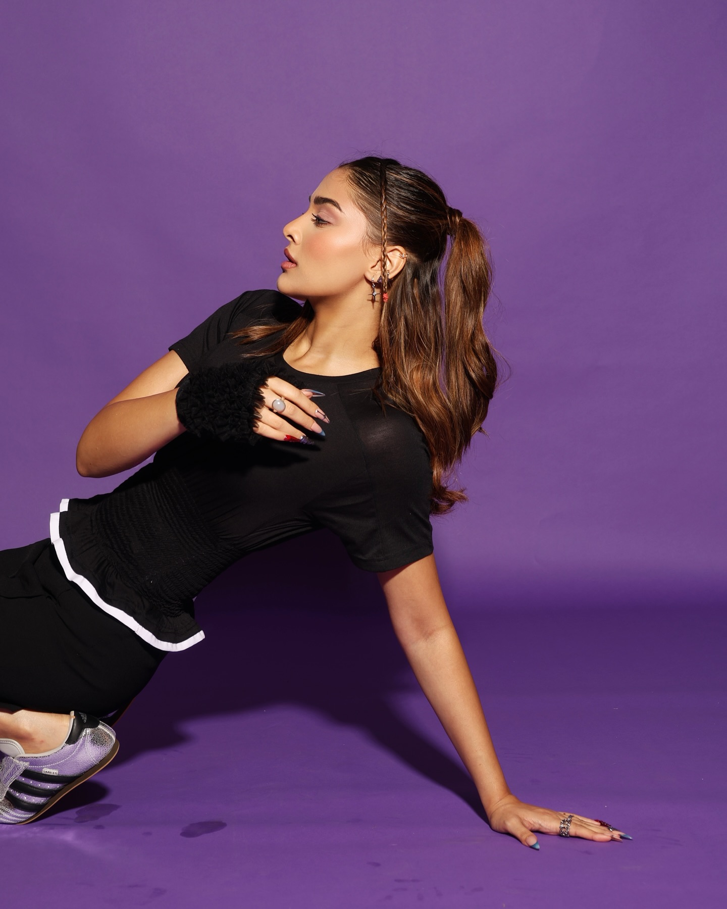 Actress Saiee M Manjrekar's Latest Photoshoot In Sporty Chic Look ...