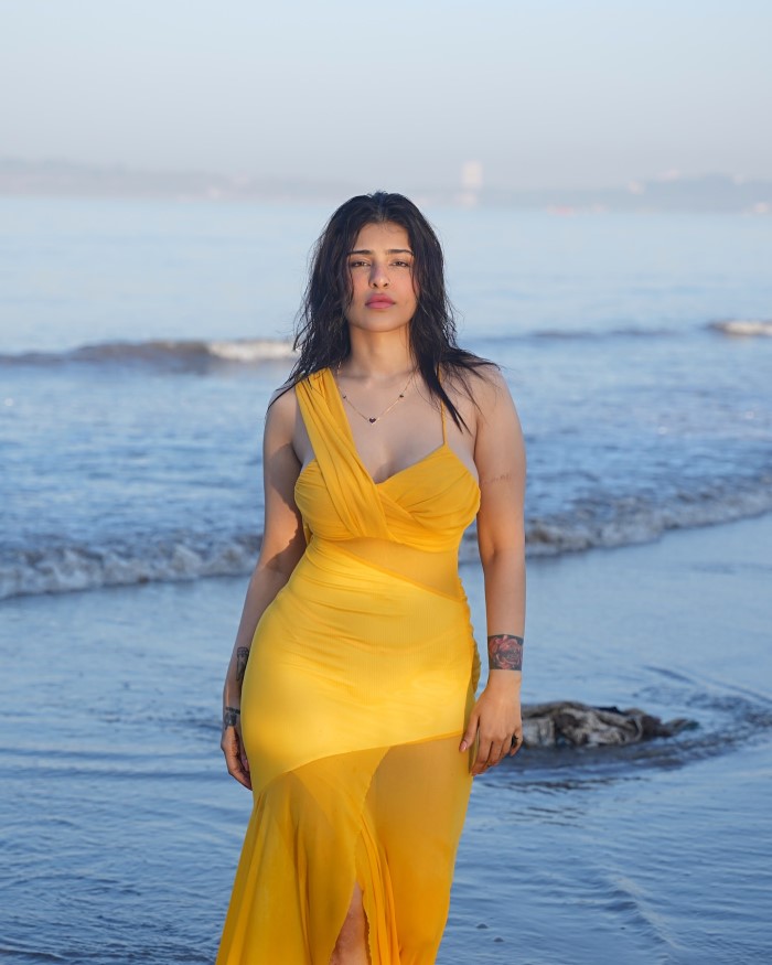 Bigg Boss 18 Star Edin Rose Radiates Elegance In Beach Photoshoot ...