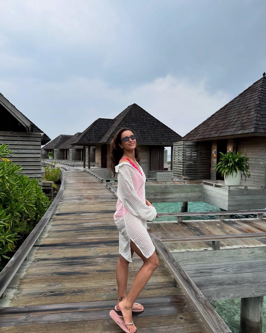 Gorgeous Triptii Dimri Enjoys the Maldives: Beach Bathing To Posing For The Camera - Filmibeat
