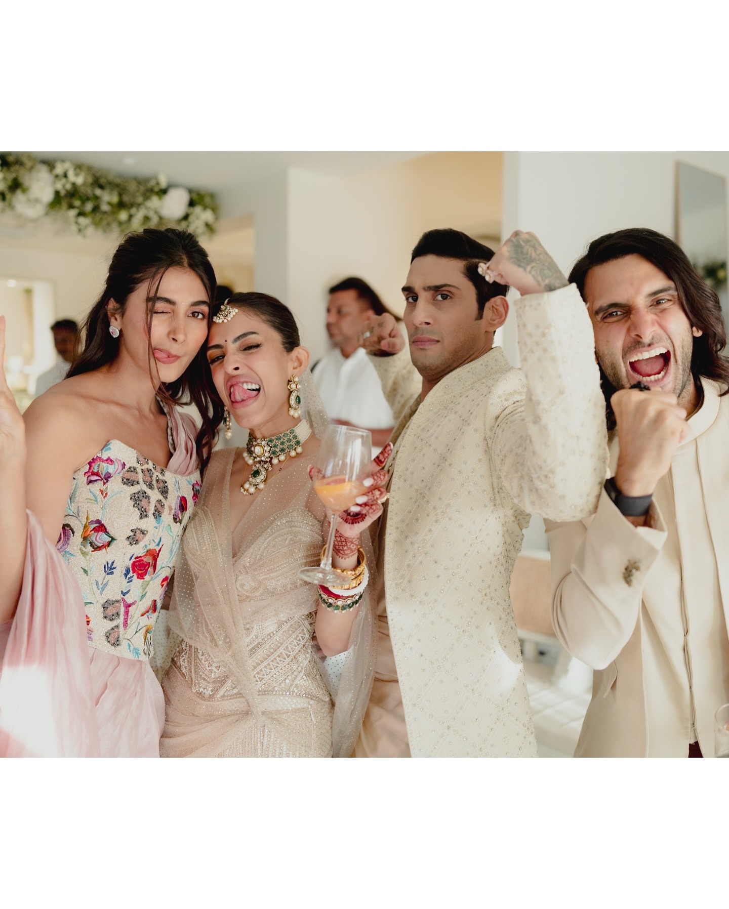 Inside Pictures: Prateik Babbar and Priya Banerjee's Intimate Wedding and Celebration - Filmibeat