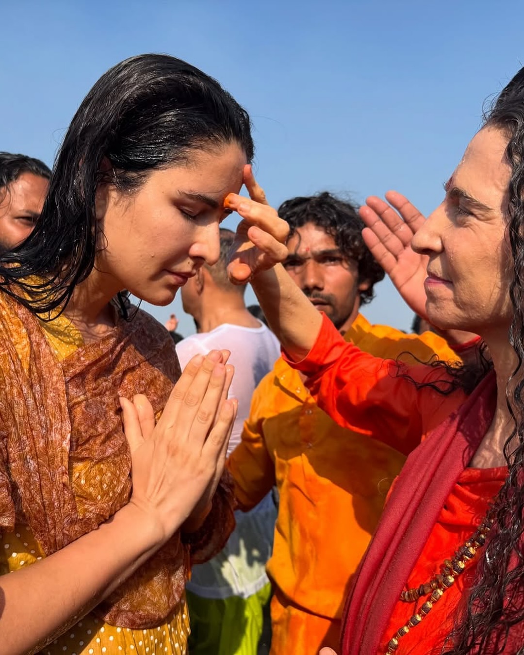 Katrina Kaif and Mother-in-Law's At Maha Kumbh Mela 2025; See PHOTOS ...