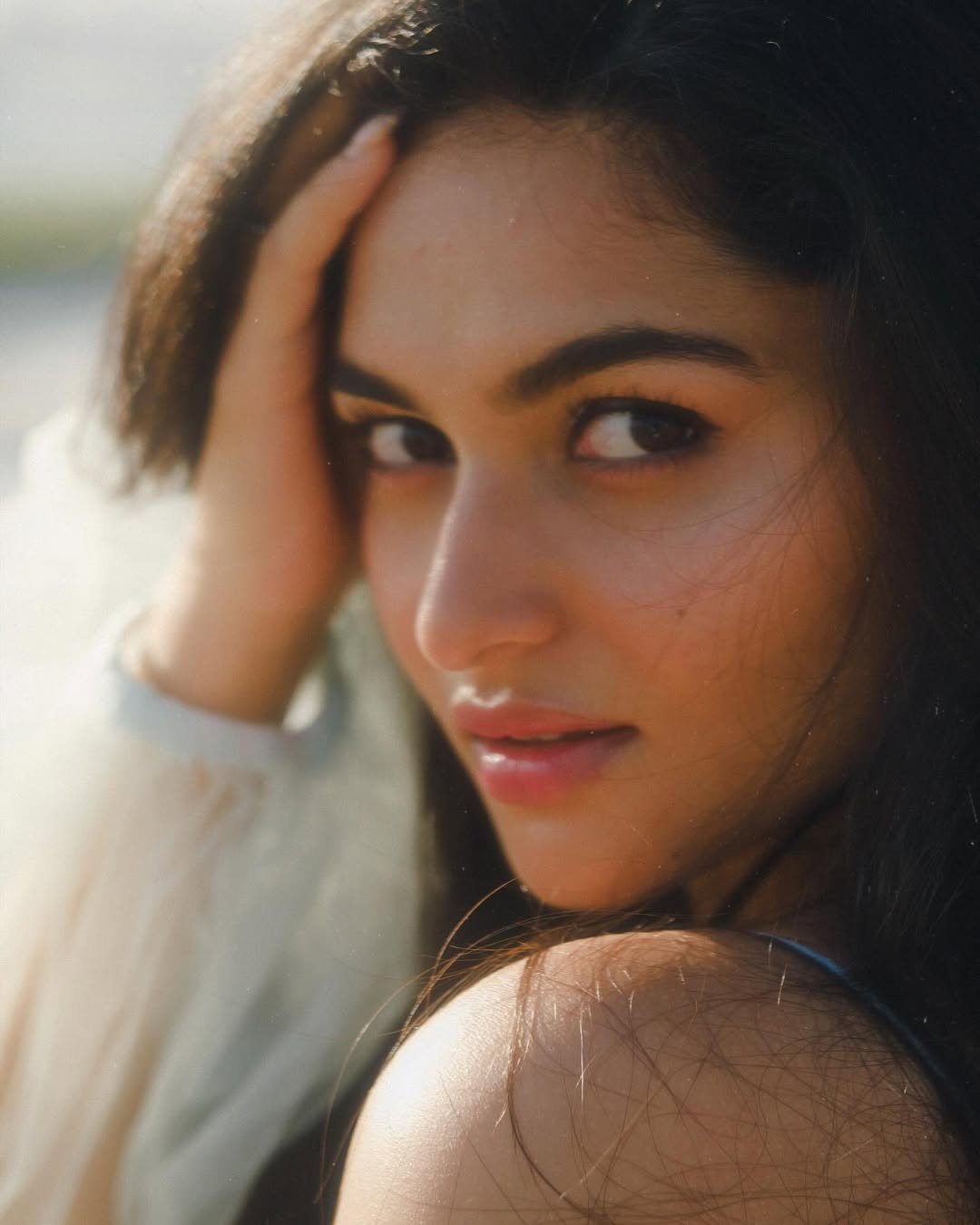 Kayadu Lohar Shines Bright In Stunning Sky Blue Outfit - Filmibeat