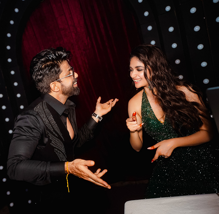 Keerthy Suresh Shines at Wedding After-Party With Husband Antony ...