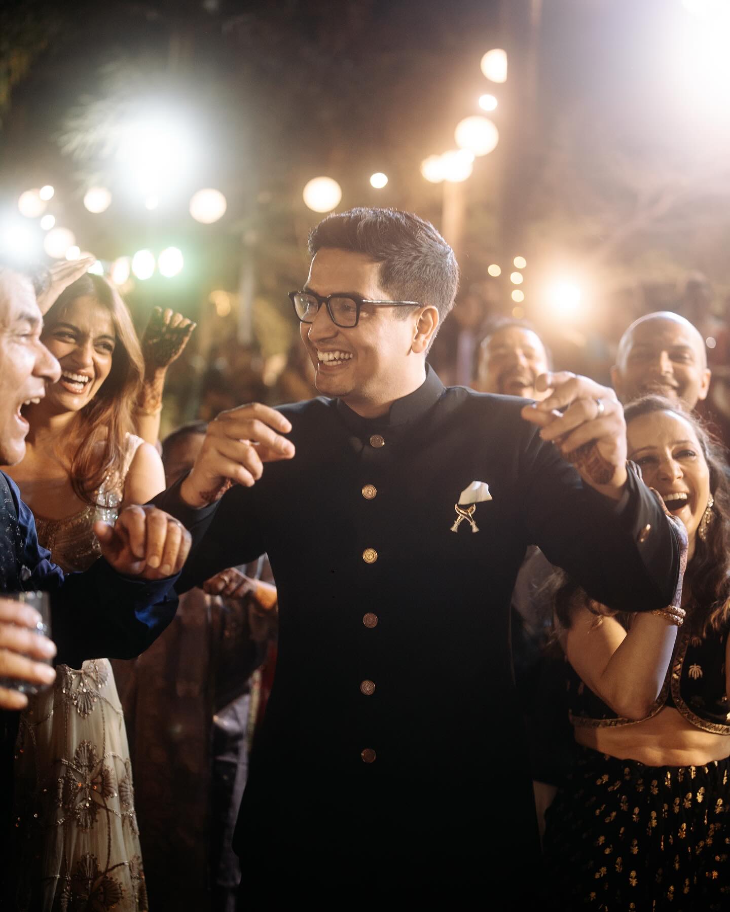 Prajakta Koli And Vrishank Khanal's Glamorous Night Bash Before the ...