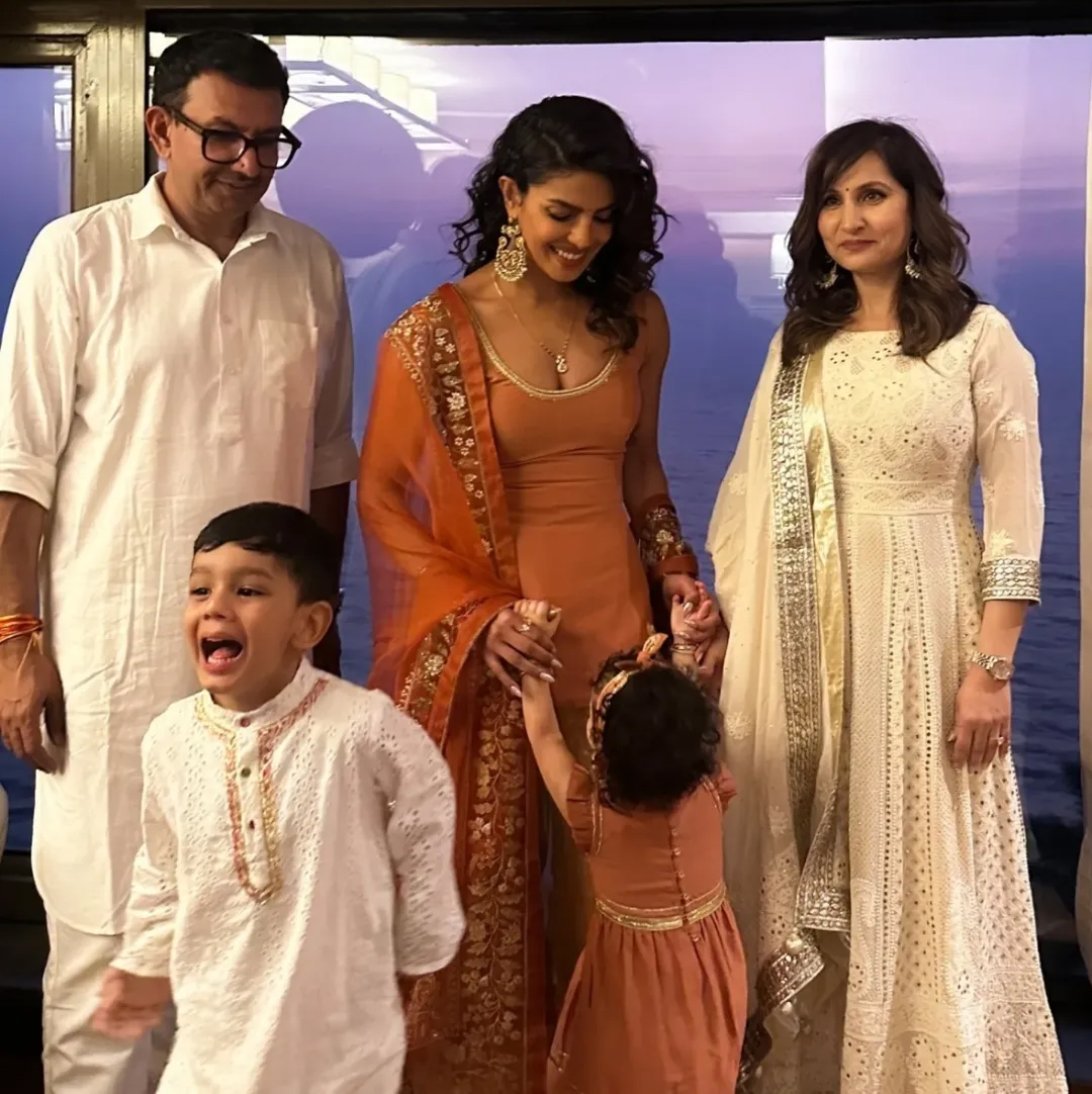 Priyanka Chopra Shares Adorable Glimpses Of Daughter Malti Marie At Siddharth's Sangeet Ceremony ...