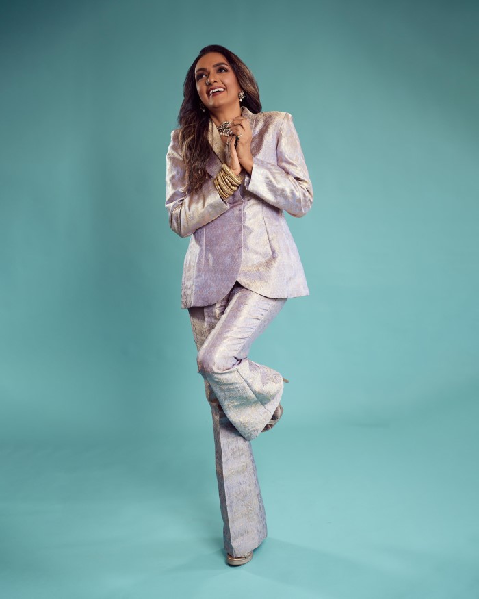 Shanthi Priya Reimagines Heritage: A Power Suit Crafted From Her Mother ...