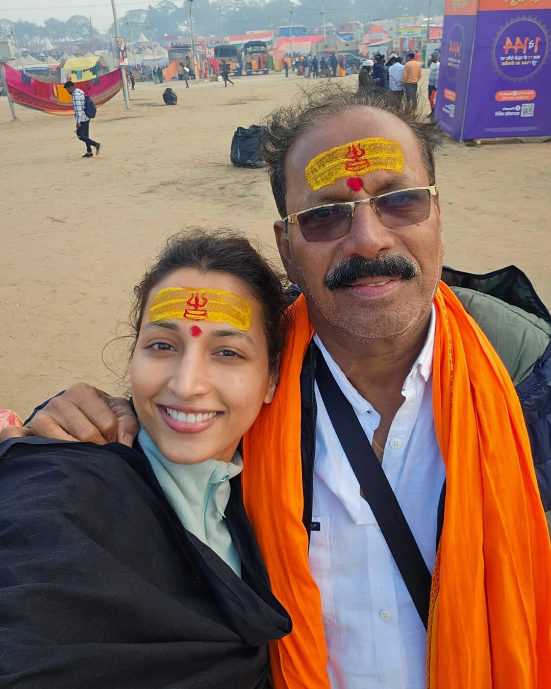 KGF Actress Srinidhi Shetty Takes A Dip At Mahakumbh Mela 2025 - Filmibeat