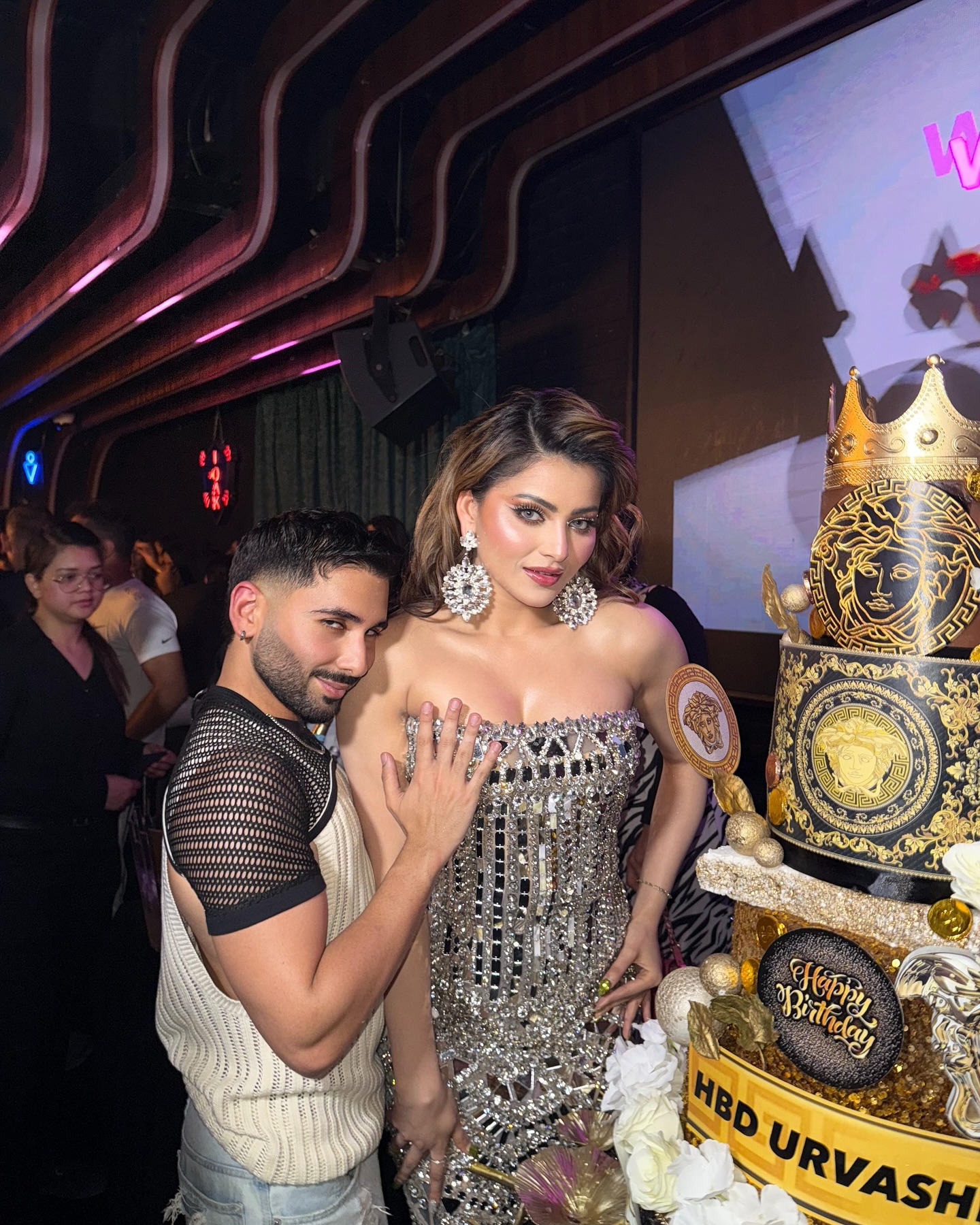 Urvashi Rautela's 31st Birthday Bash With Orry And Kim: A Night Of Fun ...