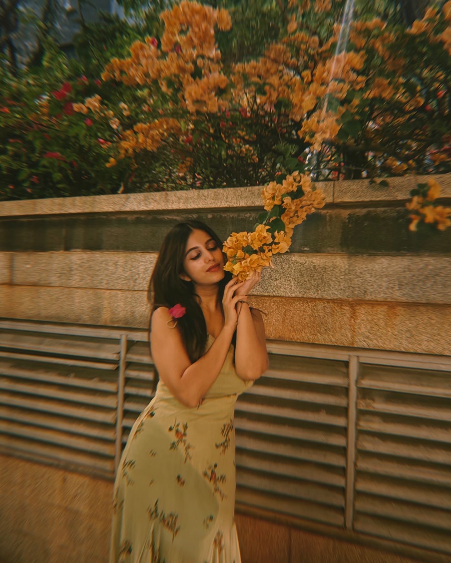 Actress Niveditha Gowda’s Stunning Floral Photoshoot - Filmibeat