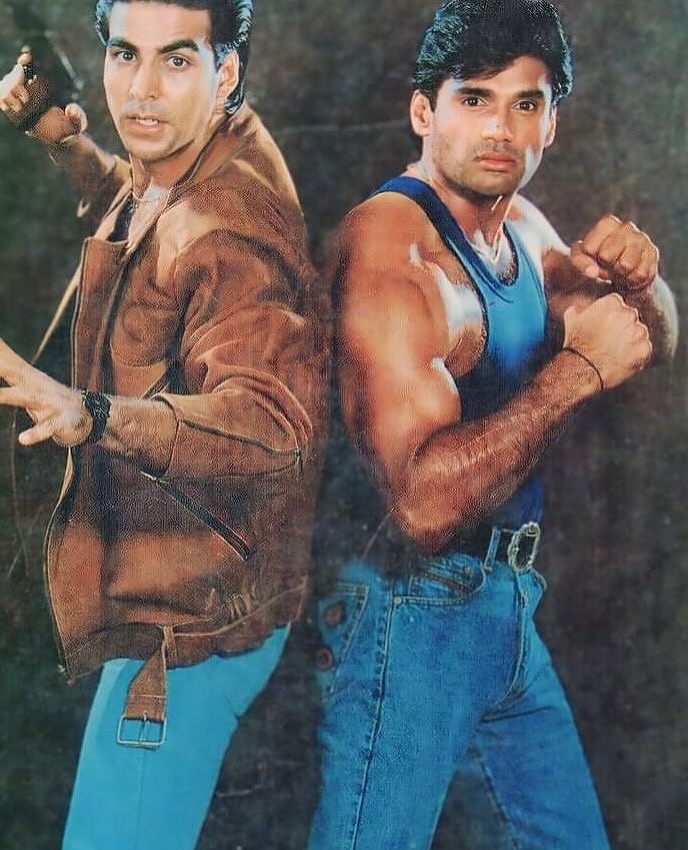 Akshay Kumar And Suniel Shetty’s Iconic Bond: A Bollywood Golden Era ...