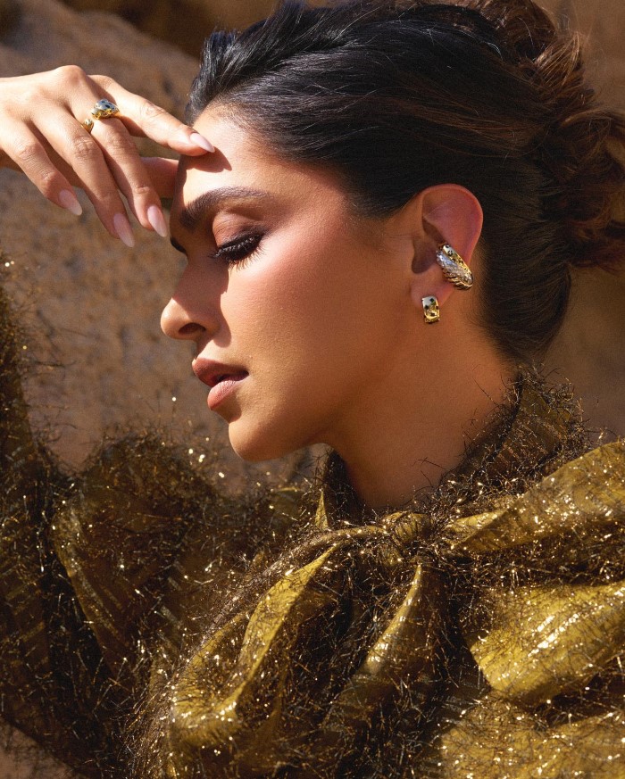 Deepika Padukone Stuns In A Glamorous Golden Look For Forbes Photoshoot ...
