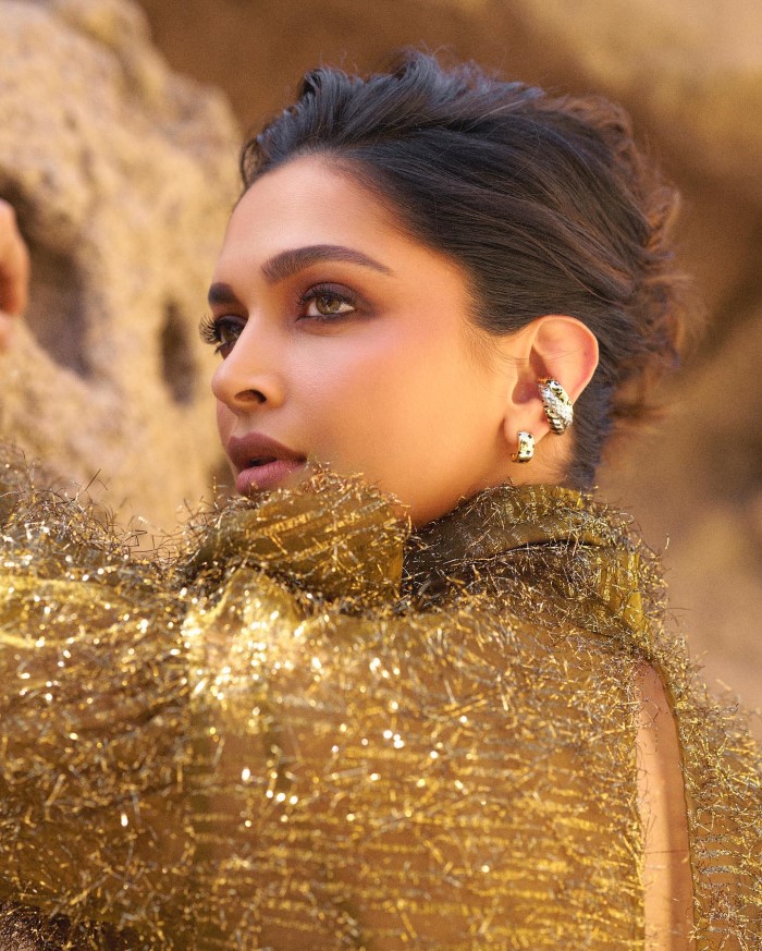 Deepika Padukone Stuns In A Glamorous Golden Look For Forbes Photoshoot ...