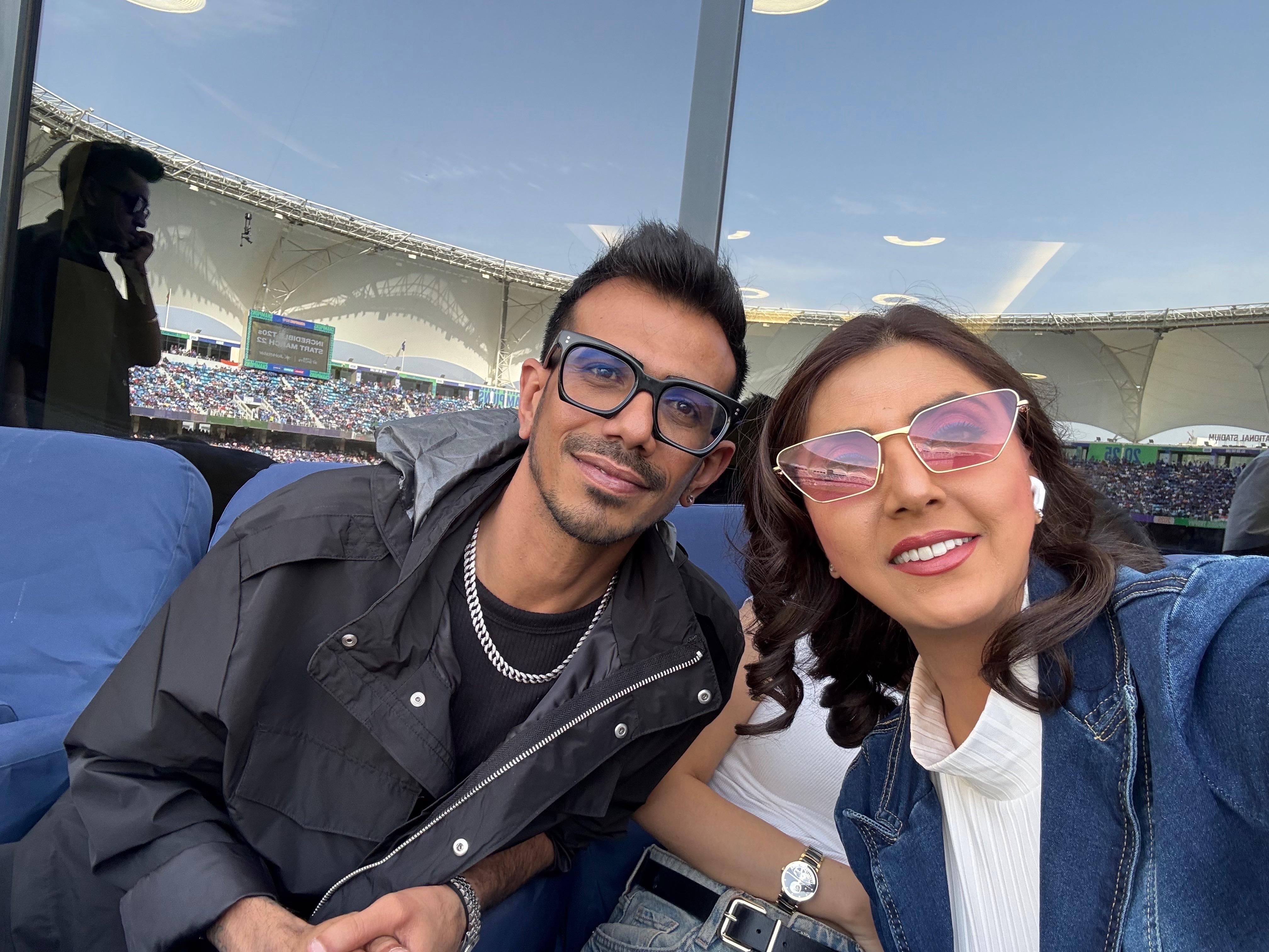 Indian cricketer Yuzvendra Chahal Sparks Spotted with Jyoti Saxena & RJ Mahvash Amid Separation ...