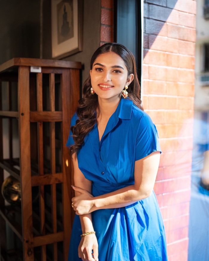 Kayadu Lohar Radiates Elegance In Blue, Embracing Self-Love Photoshoot ...