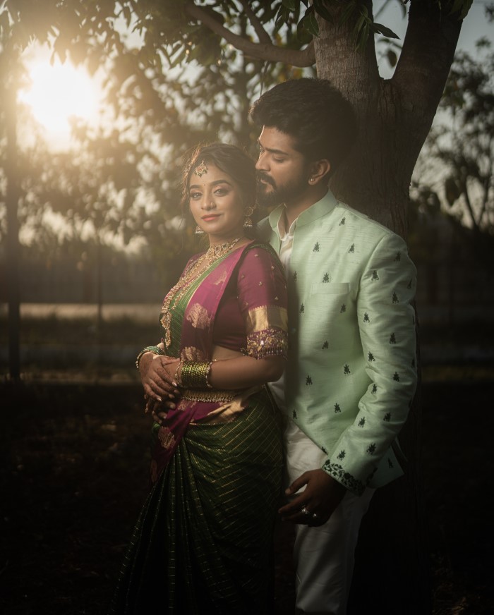 Shamanth Gowda And Meghana’s Couple Photoshoot Wins Hearts Online ...