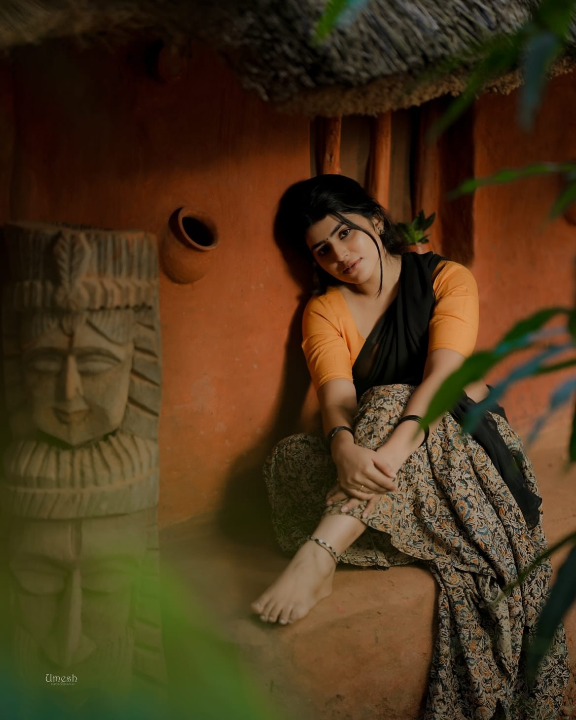Sharanya Shetty Stuns In A Charming Village-Themed Outfit - Filmibeat