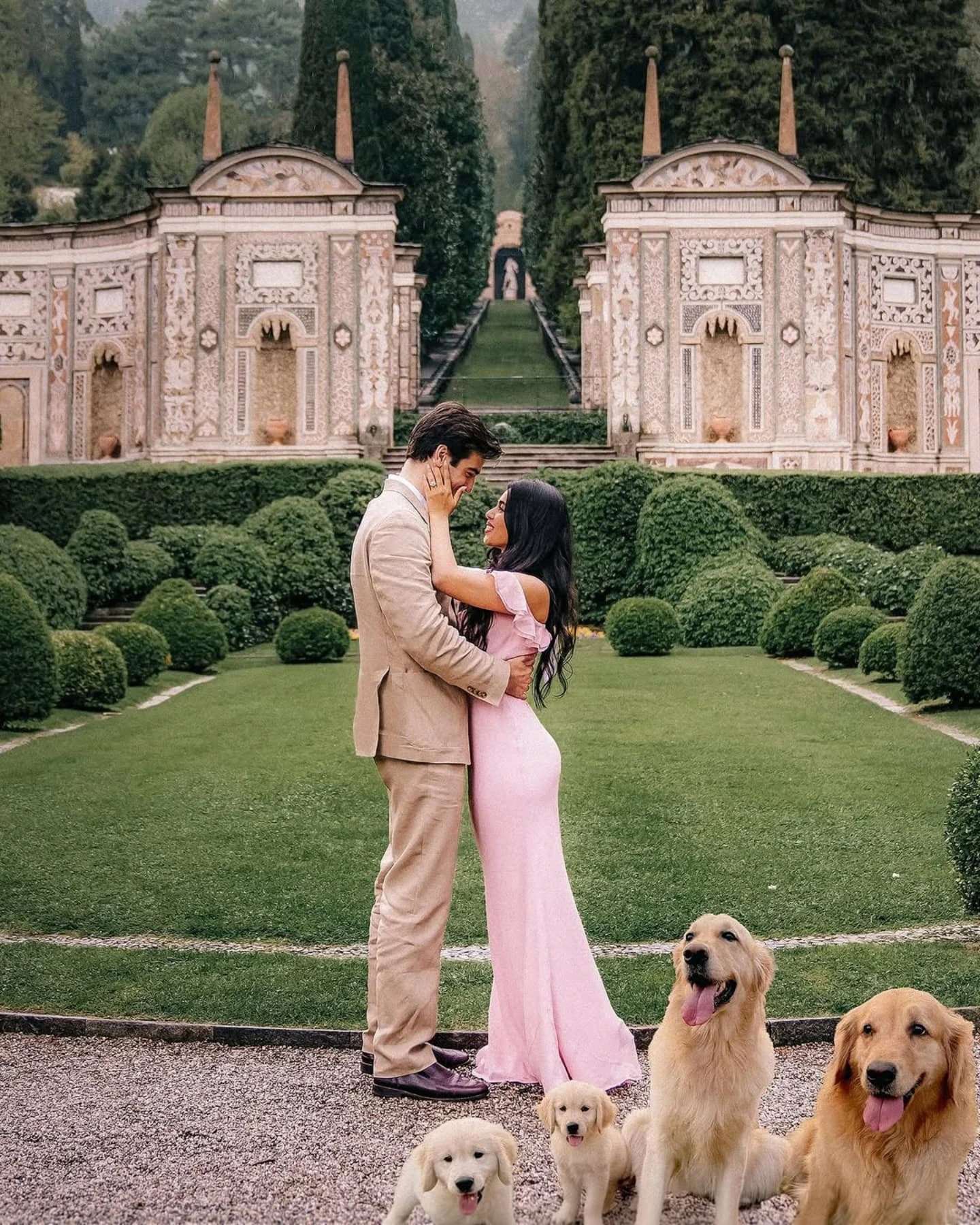 Arjun Sarja’s Second Daughter Anjana Arjun Gets Engaged in a Stunning ...