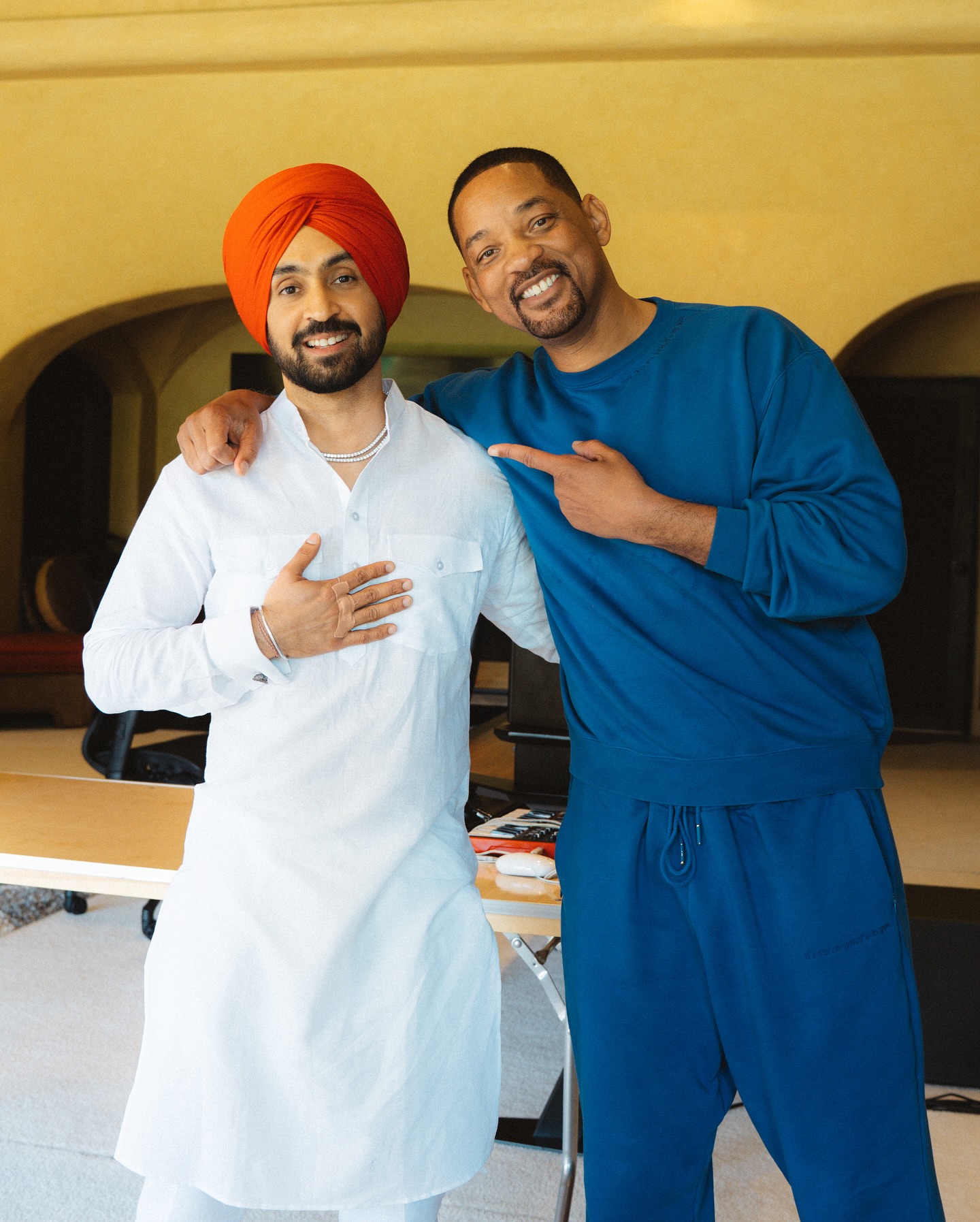 MIB Men In Bhangra: Diljit Dosanjh Creates A Viral Moment With Will ...