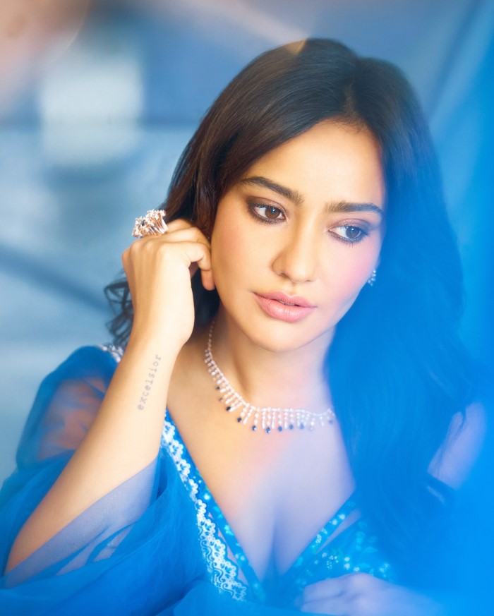 Neha Sharma: Draped In Blue, Radiating Elegance And Dreamy Charm ...