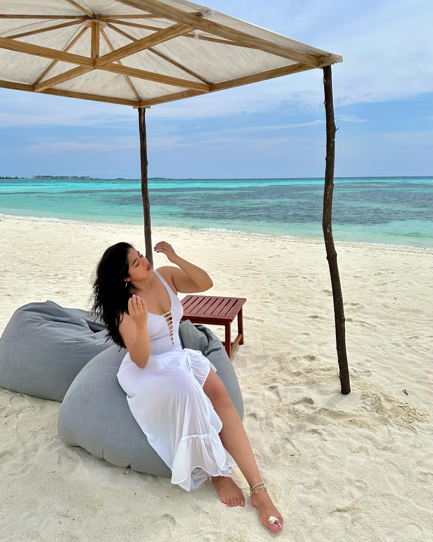 Nikita Sharma's Maldives Vacation: Stunning Beach Photos In A White ...