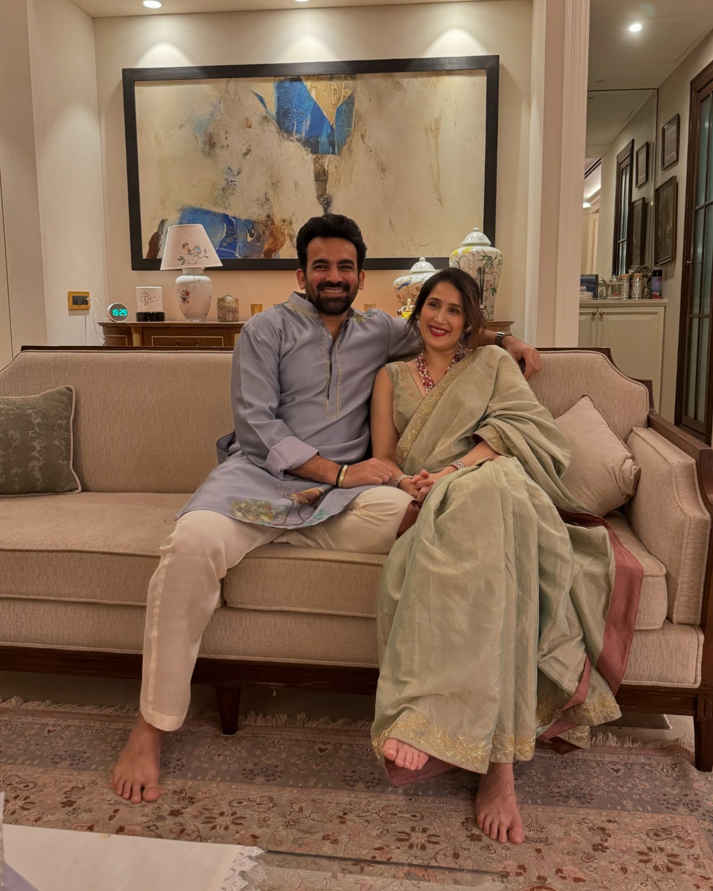 Zaheer Khan And Sagarika Ghatge Welcome Their Baby Boy, Fatehsinh Khan ...