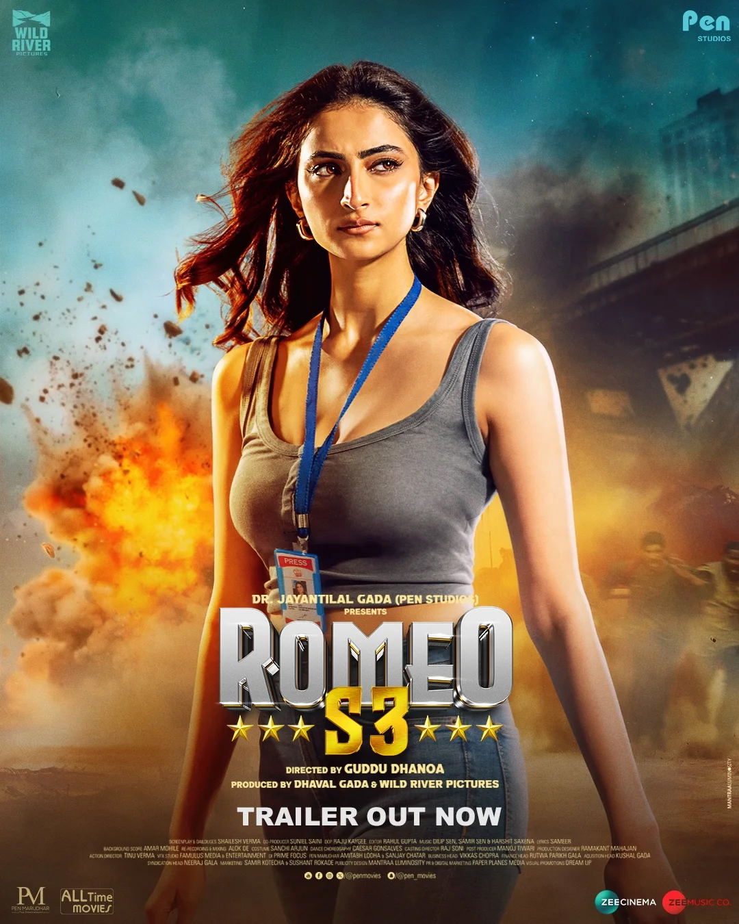 Romeo S3 Bollywood Movie: Pooja, Shooting Stills, Location Photos & First Look Posters - Filmibeat