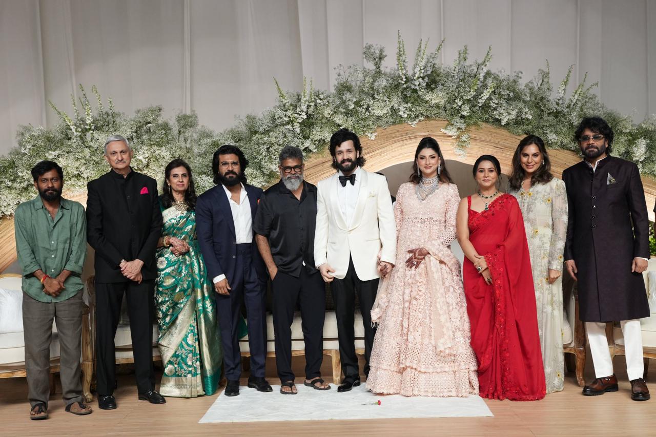 Akhil Akkineni – Zainab Ravdjee Reception: Stunning Stills You Can’t Miss | Inside Akhil ...