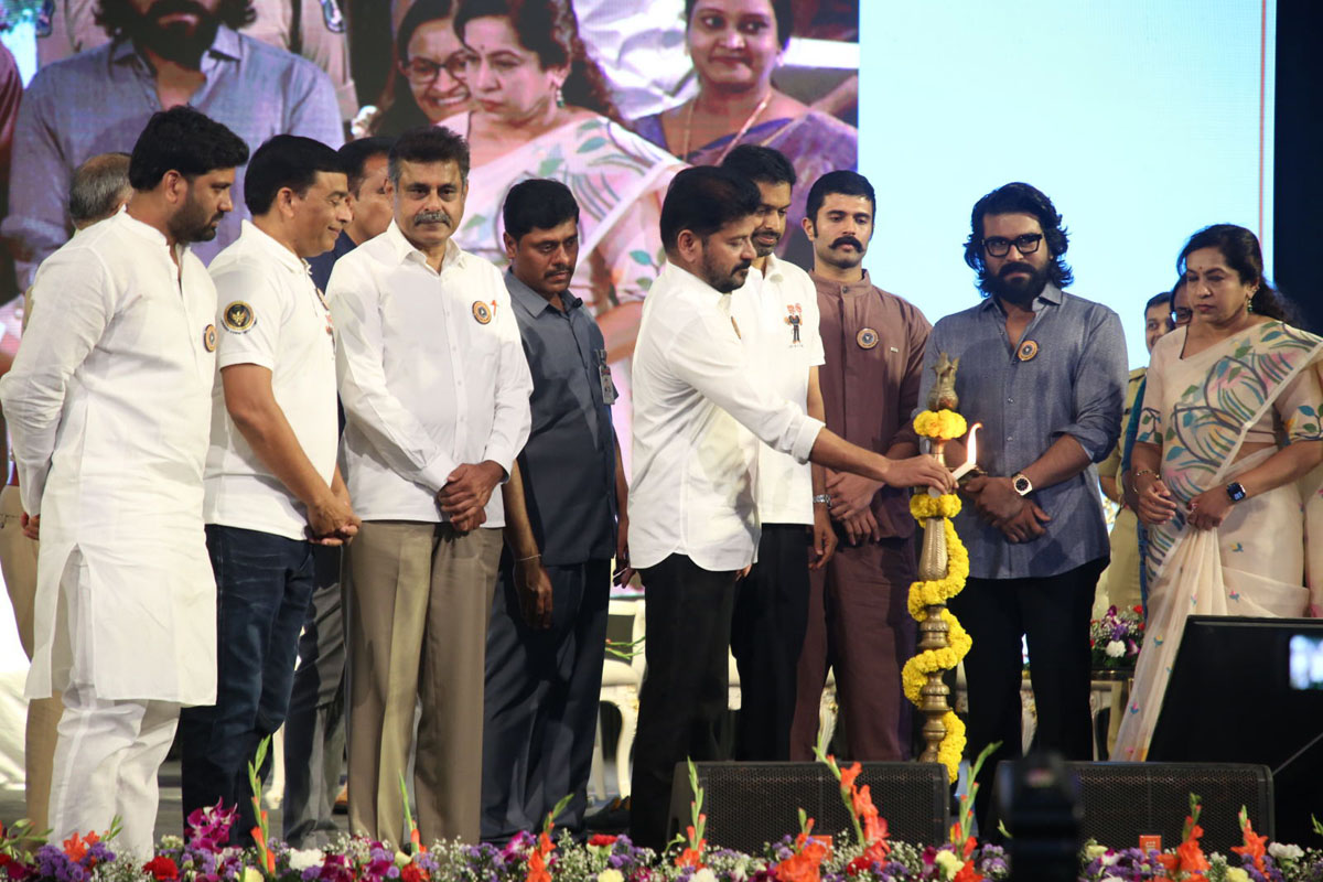 Revanth Reddy, Ram Charan Join Anti-Drug Day Event | Celebs Attend ...