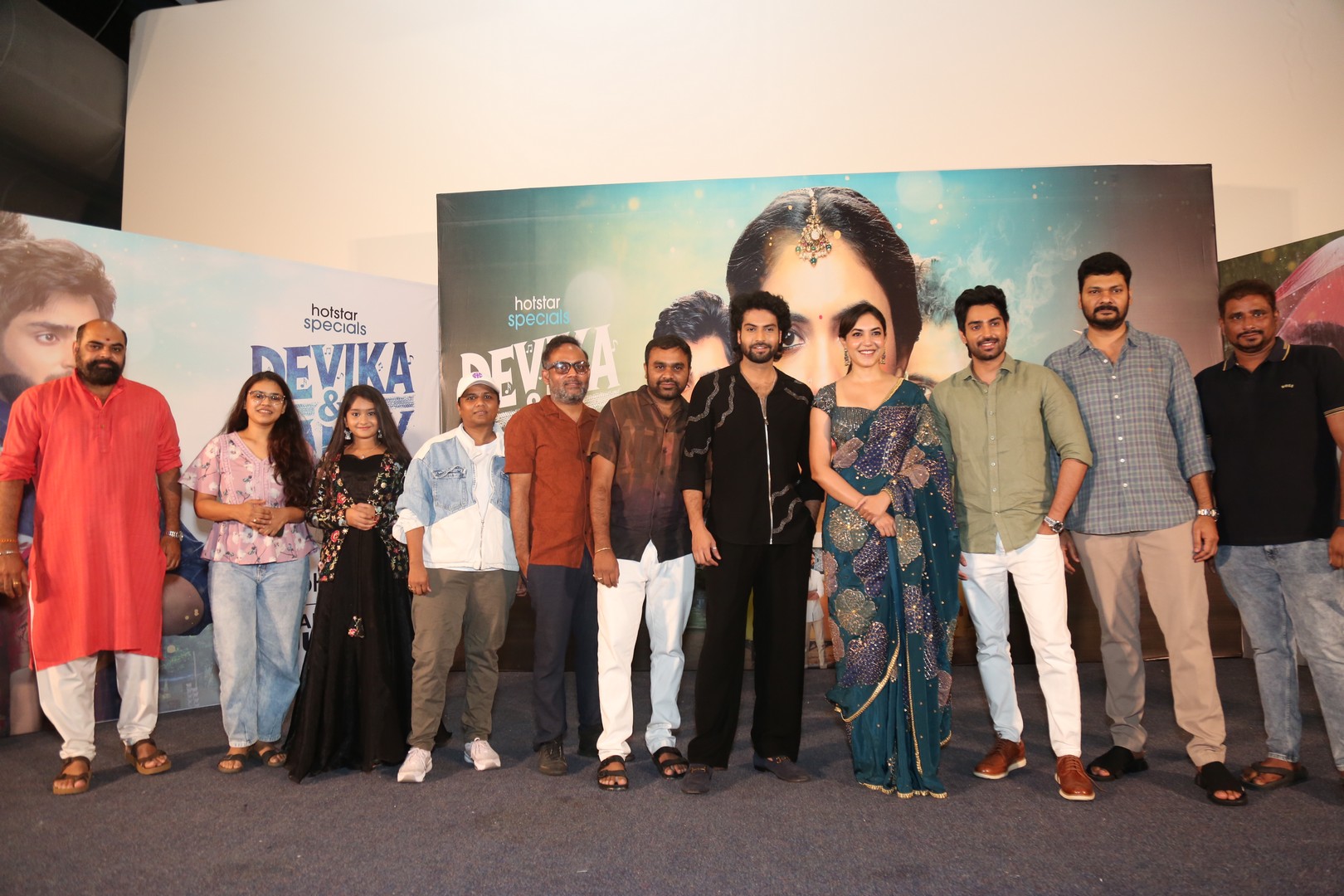 Devika & Danny Web Series Press Meet: Ritu Varma and Shiva Kandukuri ...