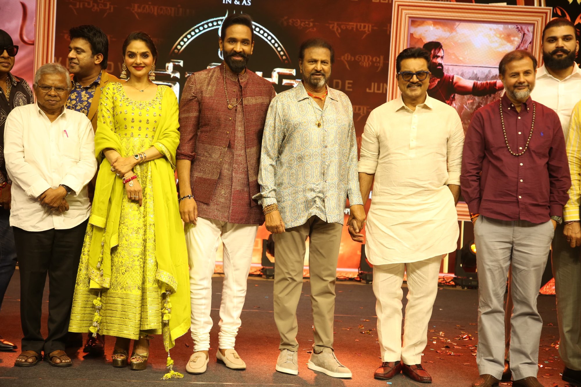 Kannappa Movie Pre-Release Event Stills - Filmibeat