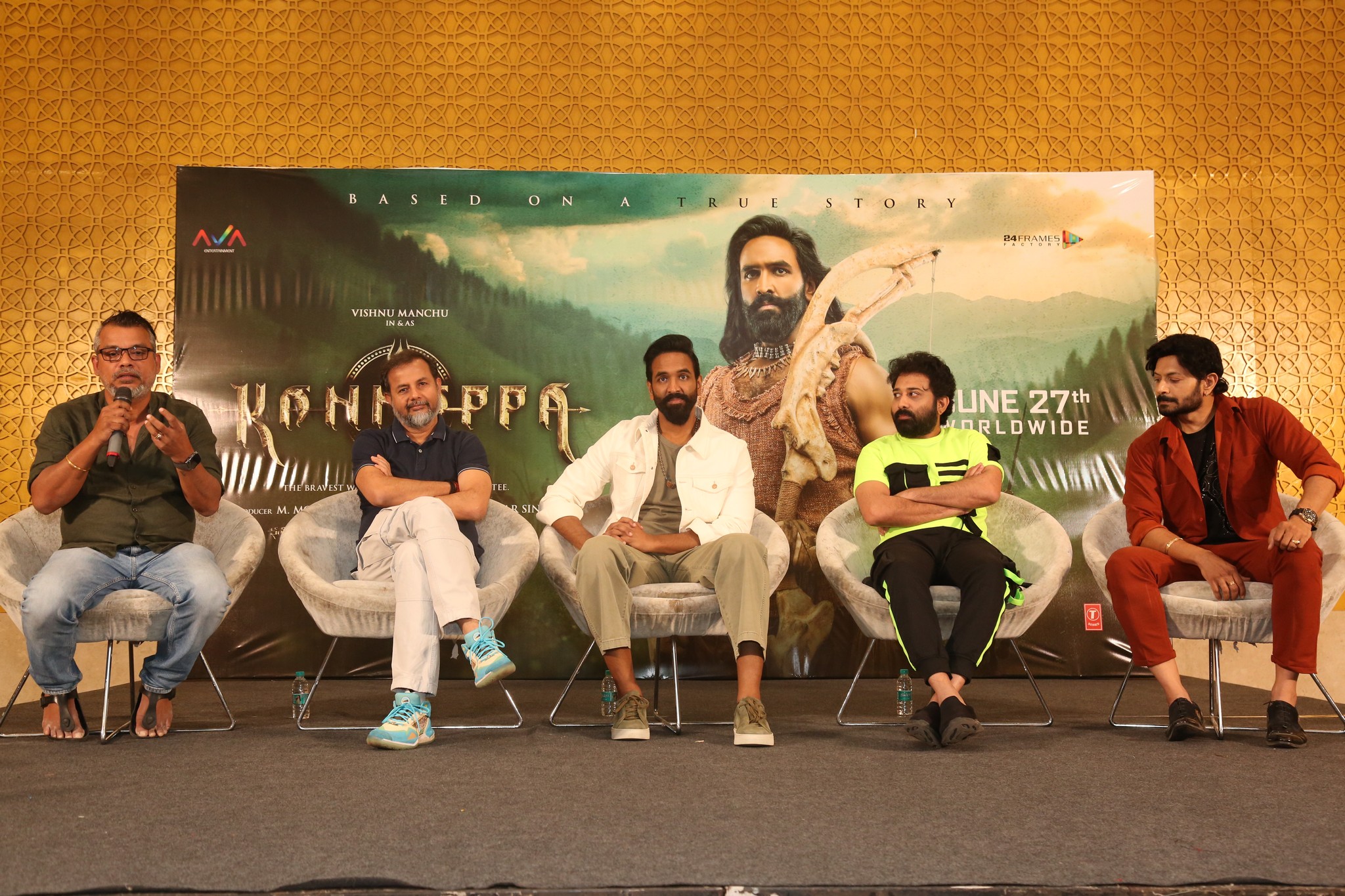 Kannappa Movie Press Meet Highlights: Vishnu Manchu & Team Speak ...