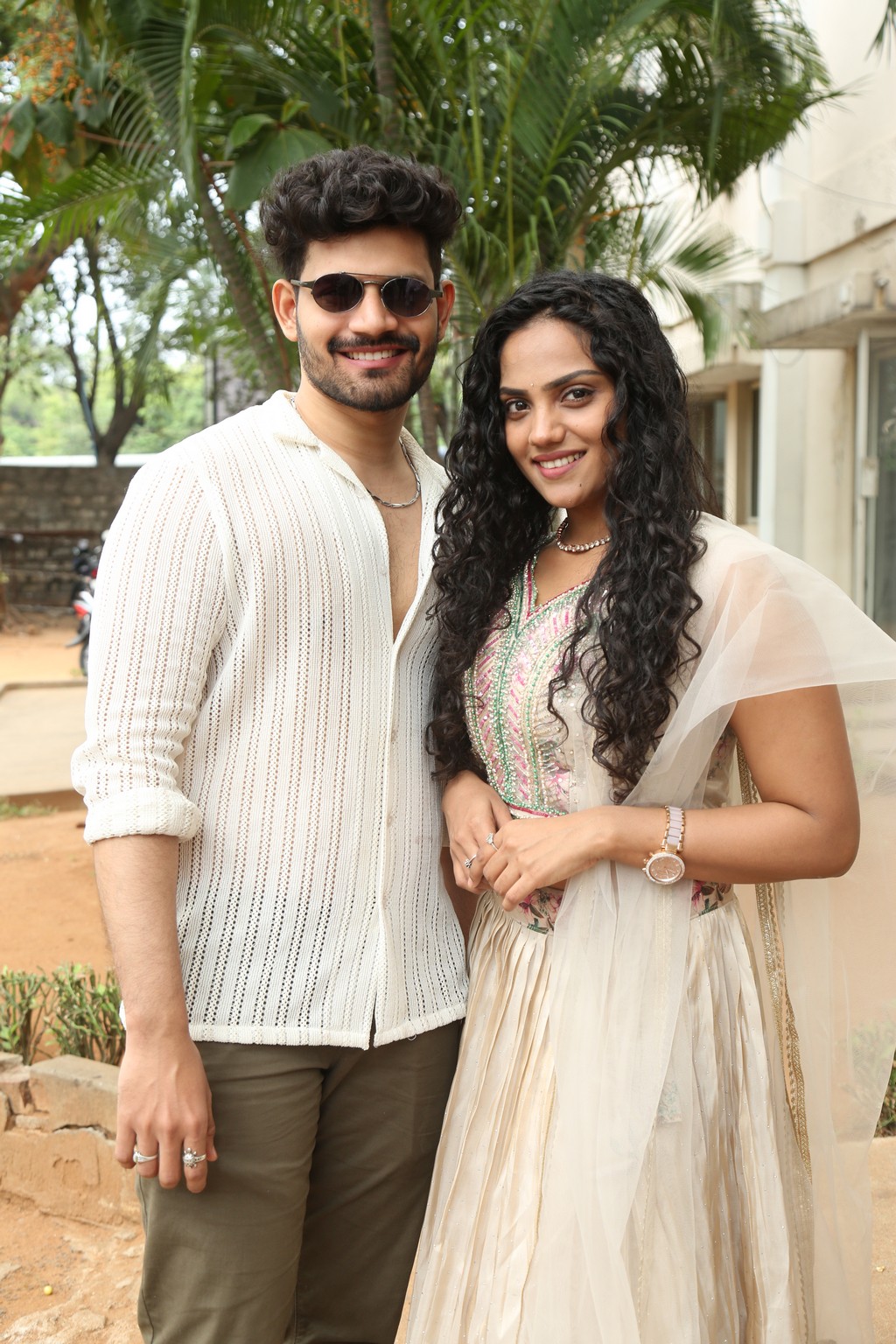 Nishabdha Movie Press Meet | Manoj Garu & Hasitha Unveil Suspense Drama ...