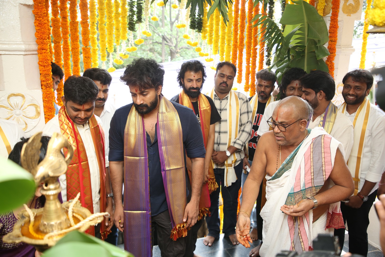 Suhas’s New Film Begins with Grand Opening Ceremony – See Stills ...