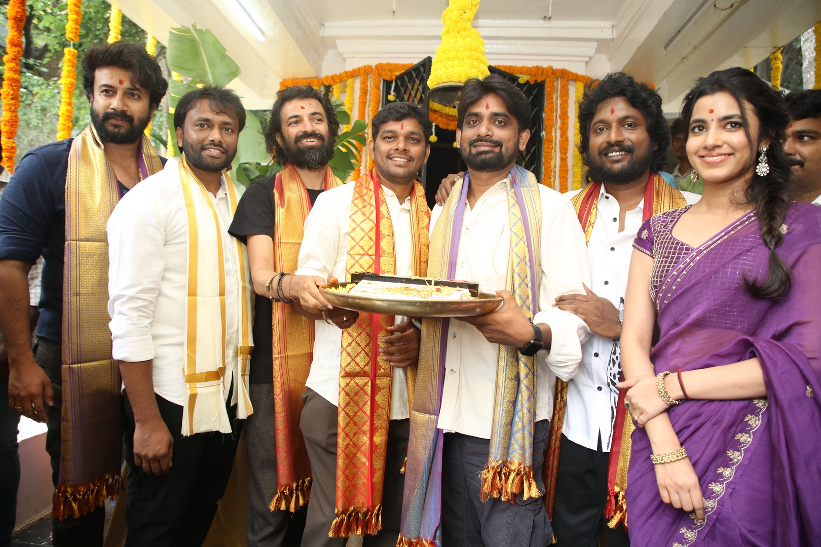 Suhas’s New Film Begins with Grand Opening Ceremony – See Stills ...