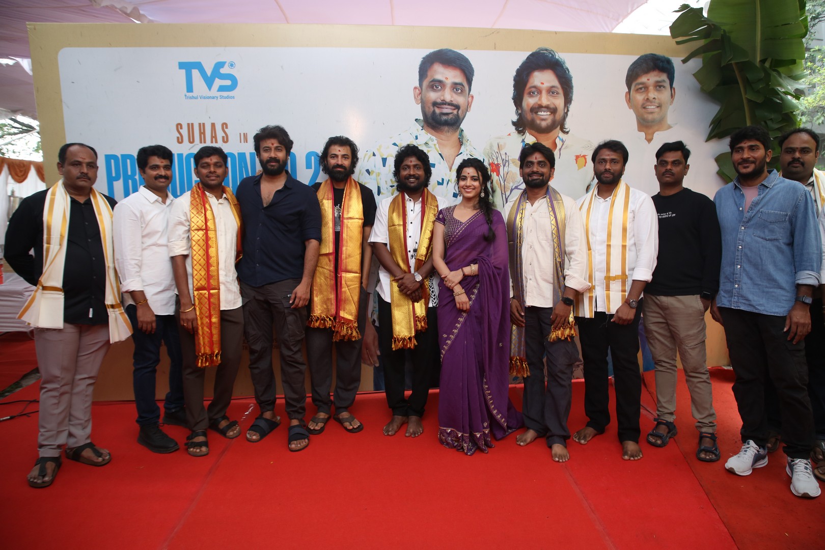 Suhas’s New Film Begins with Grand Opening Ceremony – See Stills ...