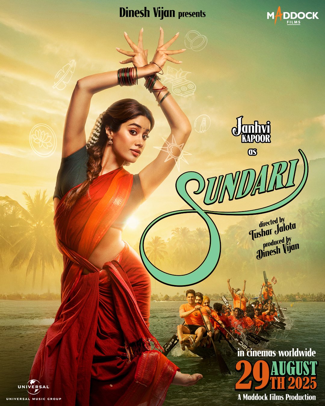 Param Sundari Movie Poster & Photos | Param Sundari Movie Location Pics ...