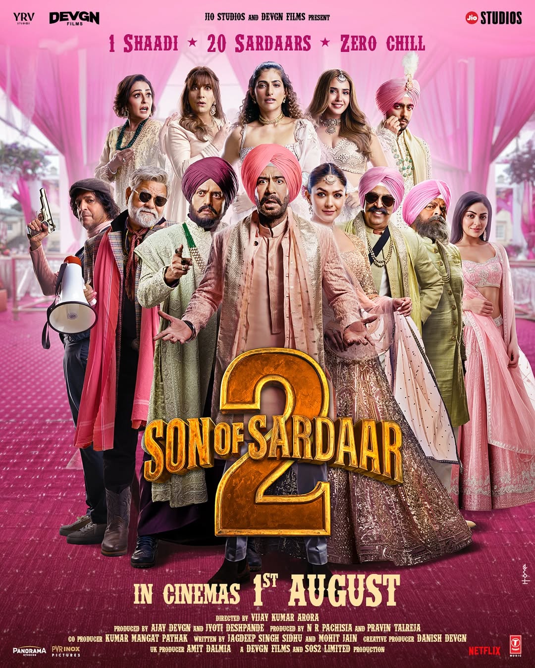Son Of Sardaar 2 Movie Poster & Photos | Son Of Sardaar 2 Movie ...