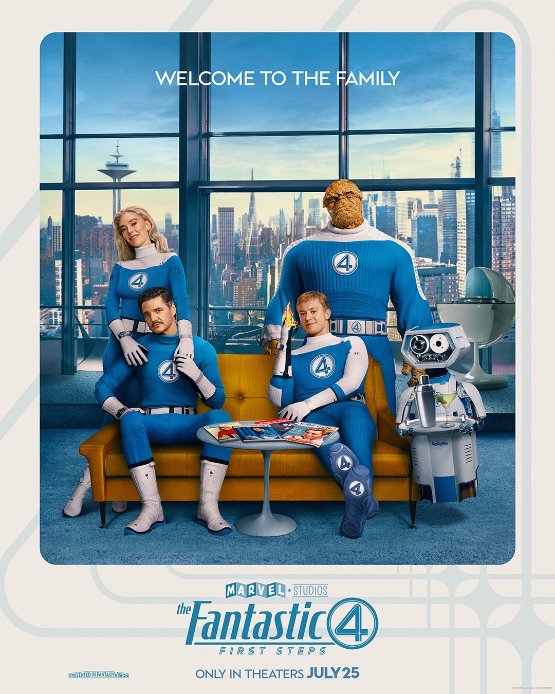 The Fantastic Four: First Steps Movie Poster & Photos | The Fantastic ...