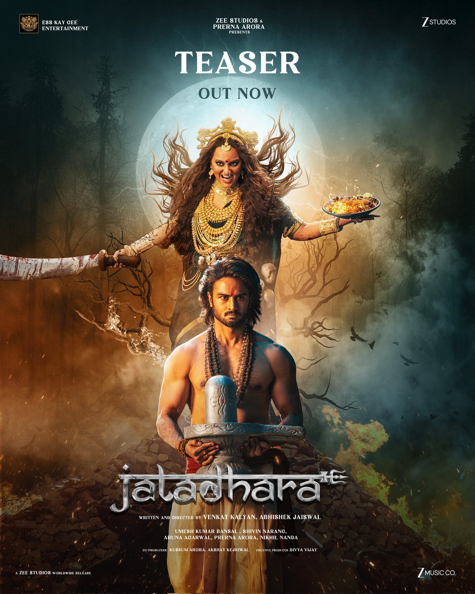 Jatadhara Telugu Movie: Pooja, Shooting Stills, Location Photos & First ...