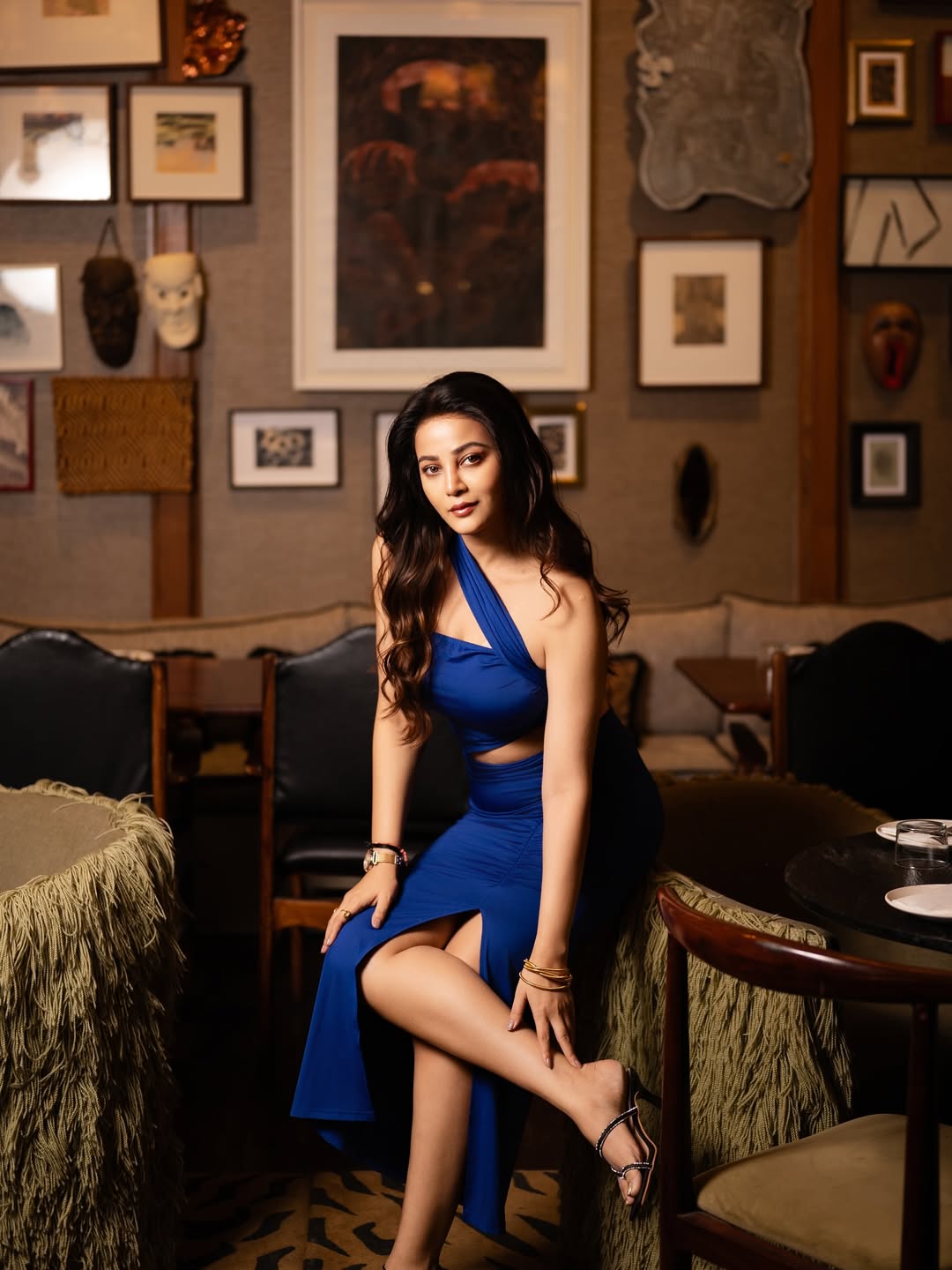 Kaveri Priyam Slays in Electric Blue Gown – Photoshoot Breakdown | Bold ...