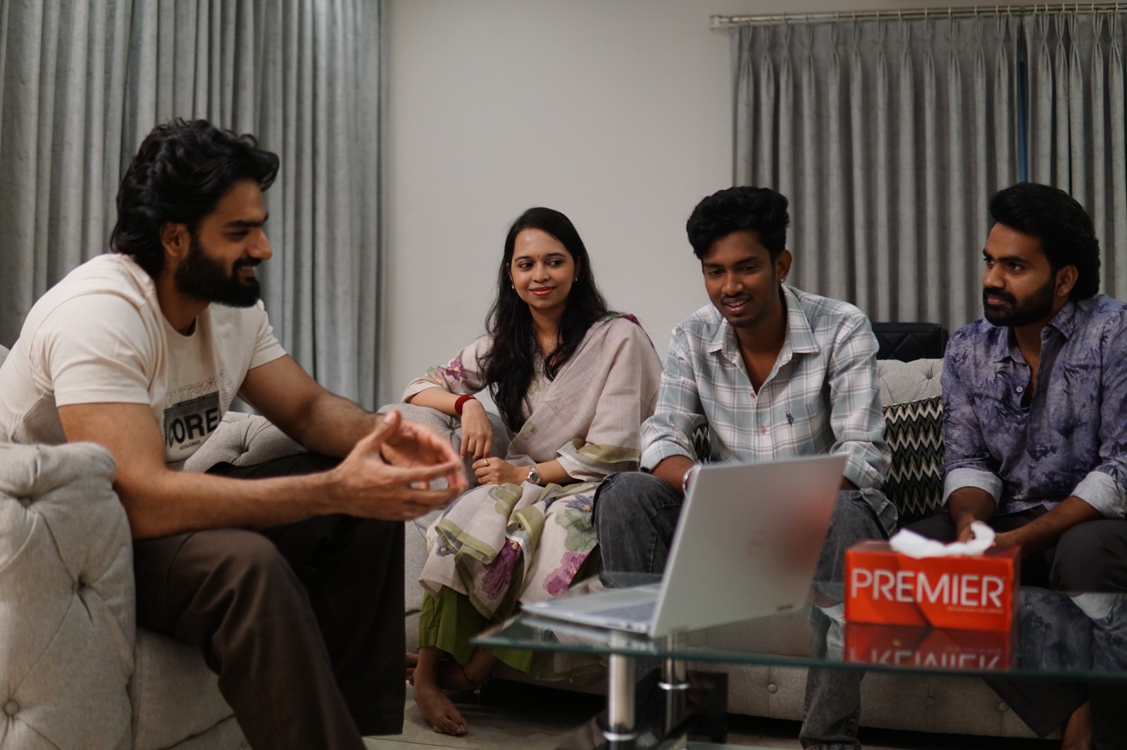 Sri Chidambaram Title Glimpse Unveiled by Actor Karthikeya | Vinay ...