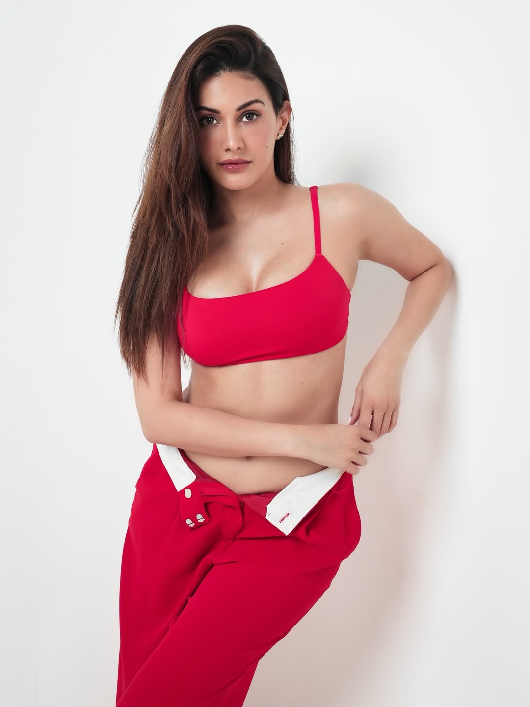 Amyra Dastur Turns Up the Heat in Bold Red Look | Amyra Dastur’s Fiery Photoshoot Redefines Bold ...