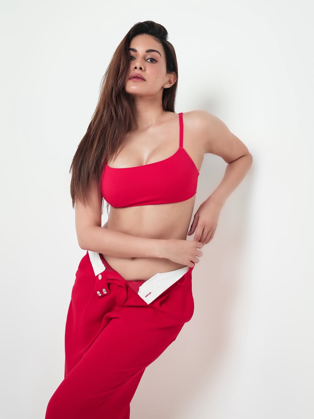 Amyra Dastur Turns Up the Heat in Bold Red Look | Amyra Dastur’s Fiery Photoshoot Redefines Bold ...