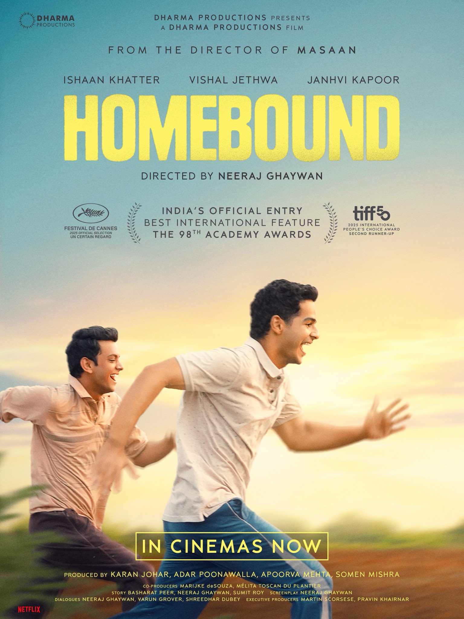 Homebound 2025 | Homebound Hindi Movie: Release Date, Cast, Story, Ott ...