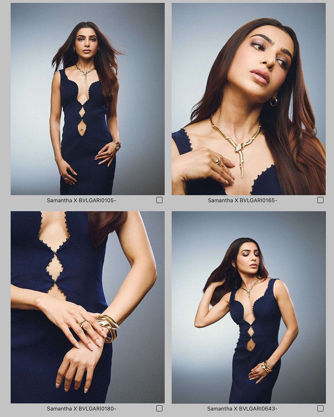 Samantha: டிரஸ்ல எட்டு போட்டு கிளாமரில் கலக்கும் சமந்தா.. கழுத்துல என்ன இருக்குனு பாருங்க ...