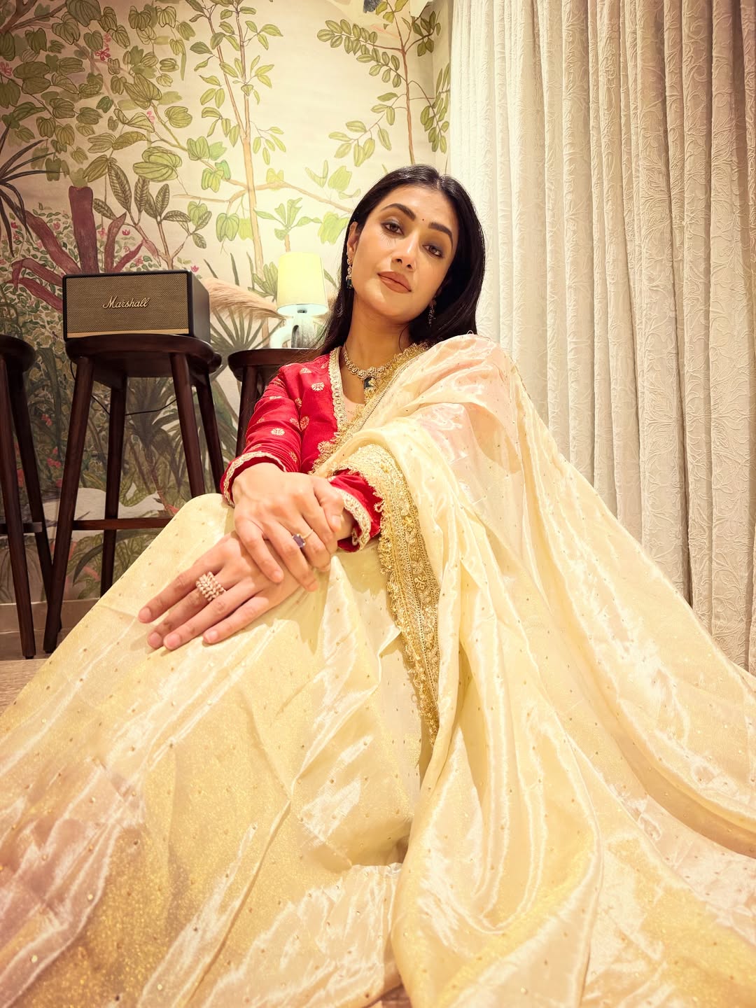 Dhanashree Verma’s Saree Look Goes Viral – Fans Recall Pawan Singh’s ...